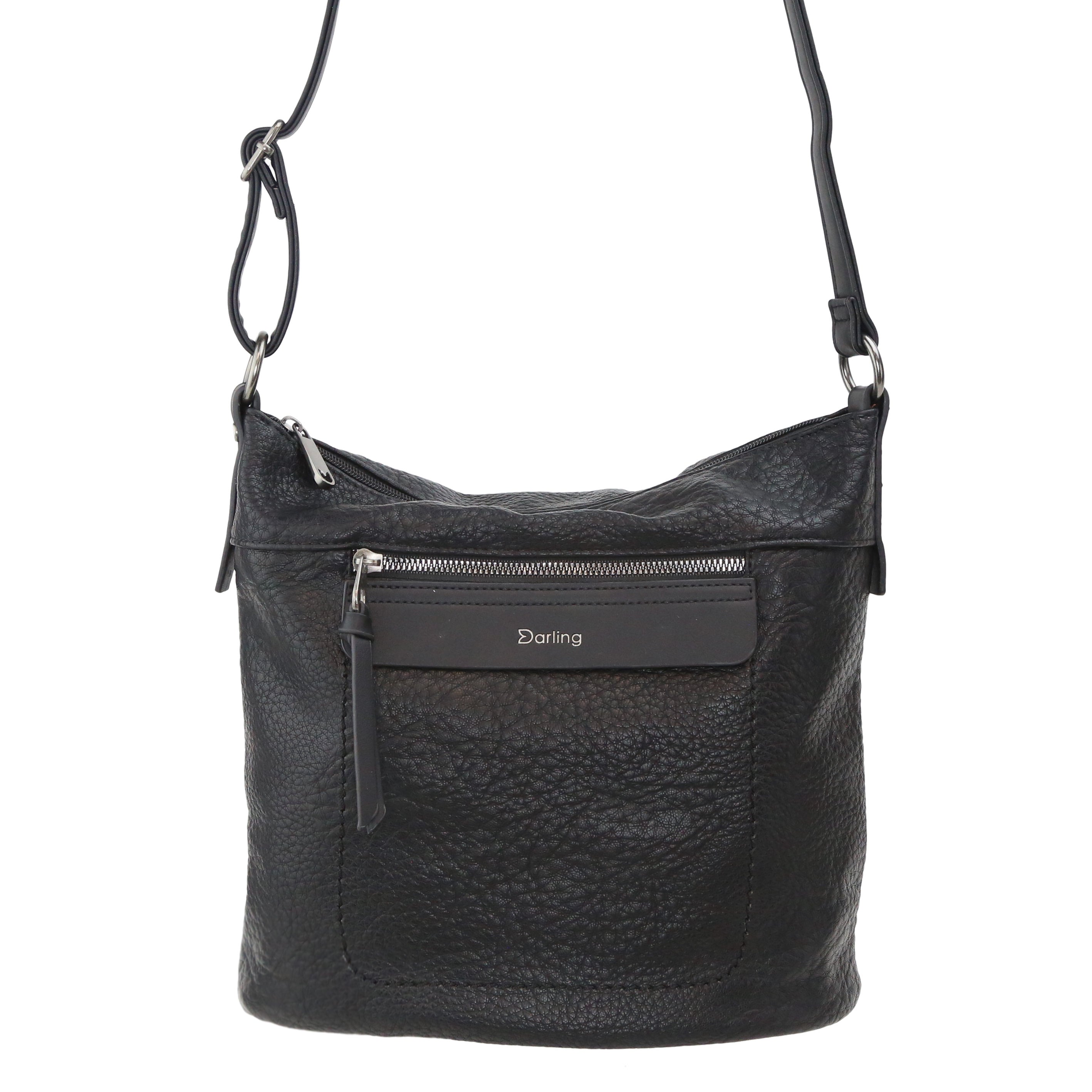 Vegan Leather Hobo Style - Cross-body Medium Bag | Darling's